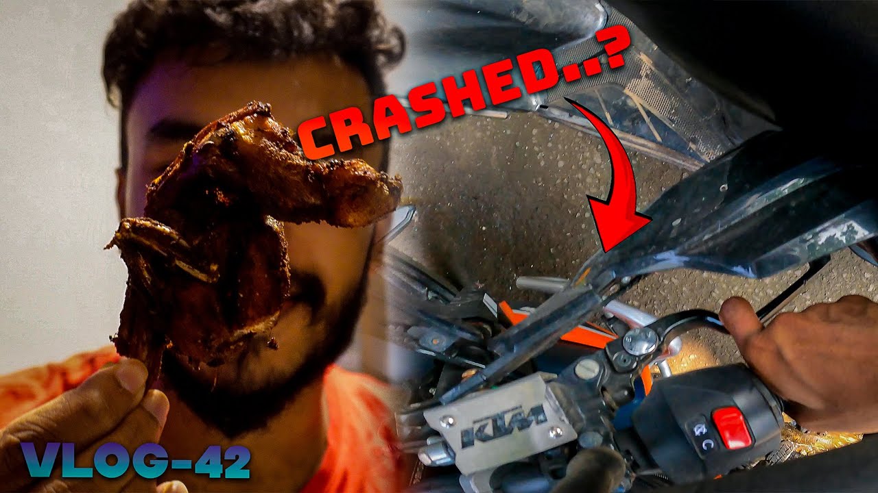 "Almost Crashed, But Roasted Chicken Saved the Day! 🐔🏍️" - YouTube