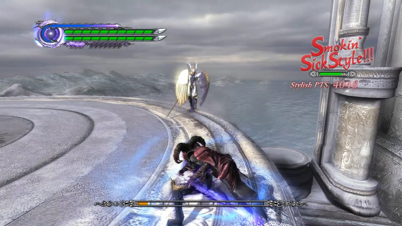 Devil May Cry 4 Special Edition Vergil vs Angelo credo DMD "TRY1" 1080p ...