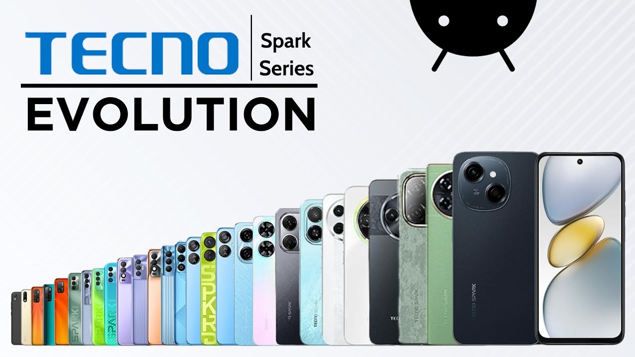Tecno Spark Series Evolution - YouTube