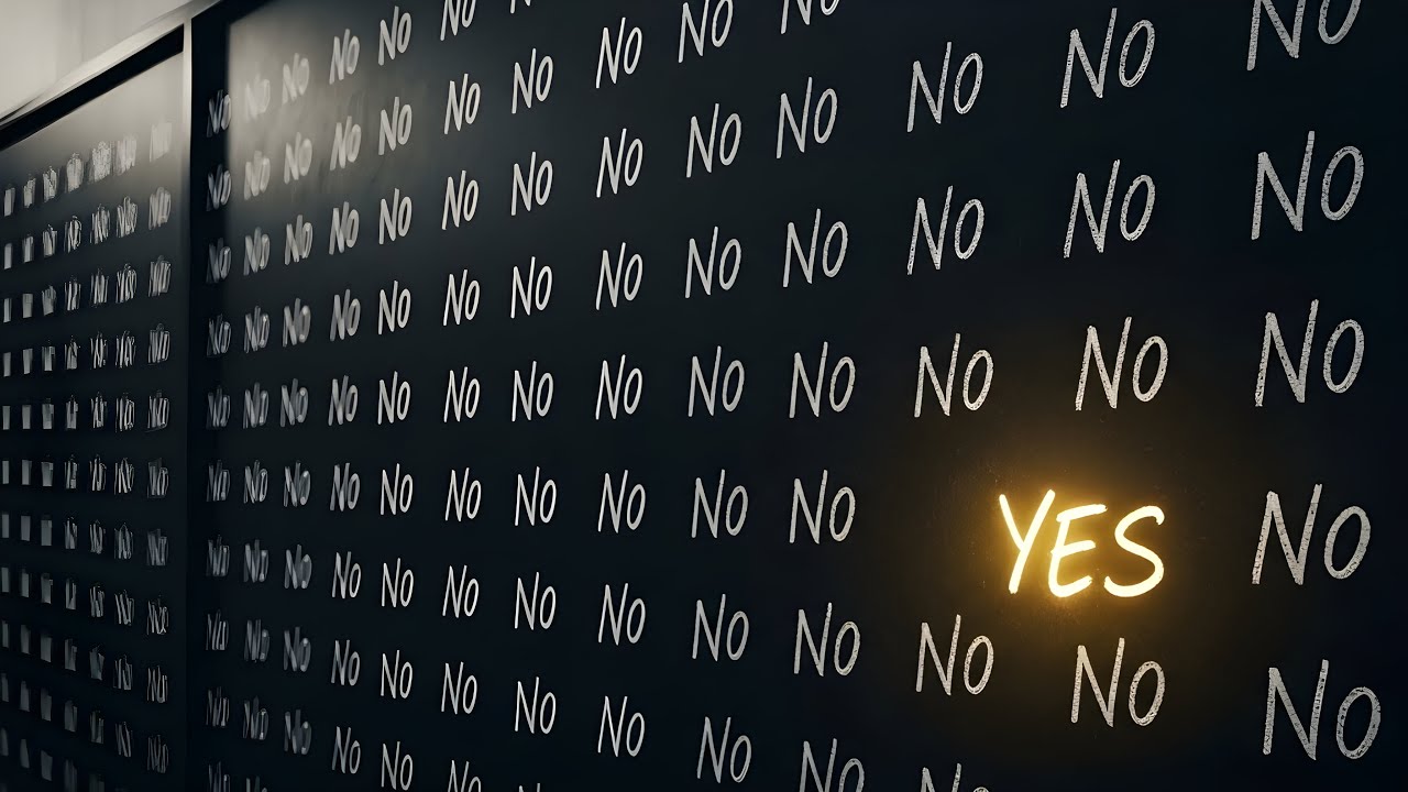 Rejection Is Hardly Hard: Why Everything Is a Numbers Game - YouTube