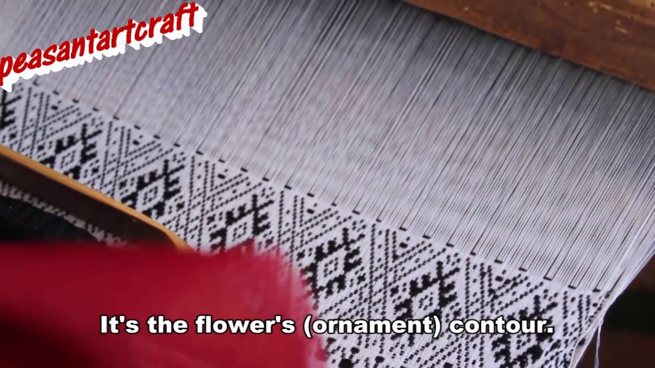 Traditional Loom Weaving ETHNIC BLOUSE - YouTube