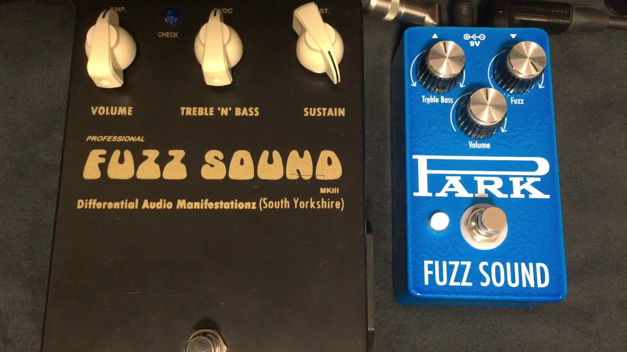 EarthQuaker Devices Park Fuzz Sound vs D.A.M Fuzz Sound @efmaniac111 ...