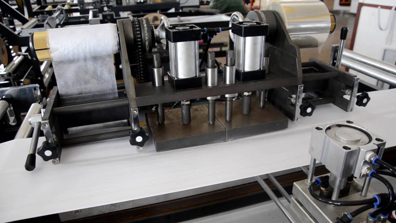 PP Woven Bag Making Machine - YouTube
