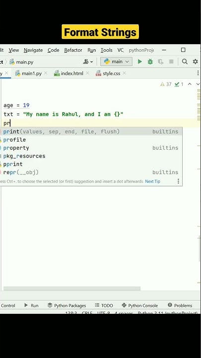 Format String Format Python Python String Shorts Python 5576