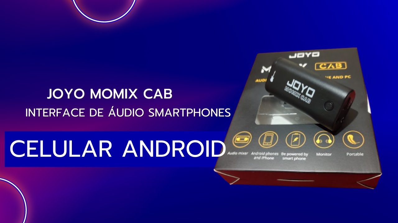 REVIEW COMPLETO DO MOMIX CAB JOYO INTERFACE DE ÁUDIO PARA SMARTPHONES ...