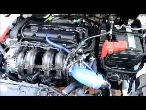 Ford Fiesta Mk7 Motorcade Cold Air Induction - YouTube