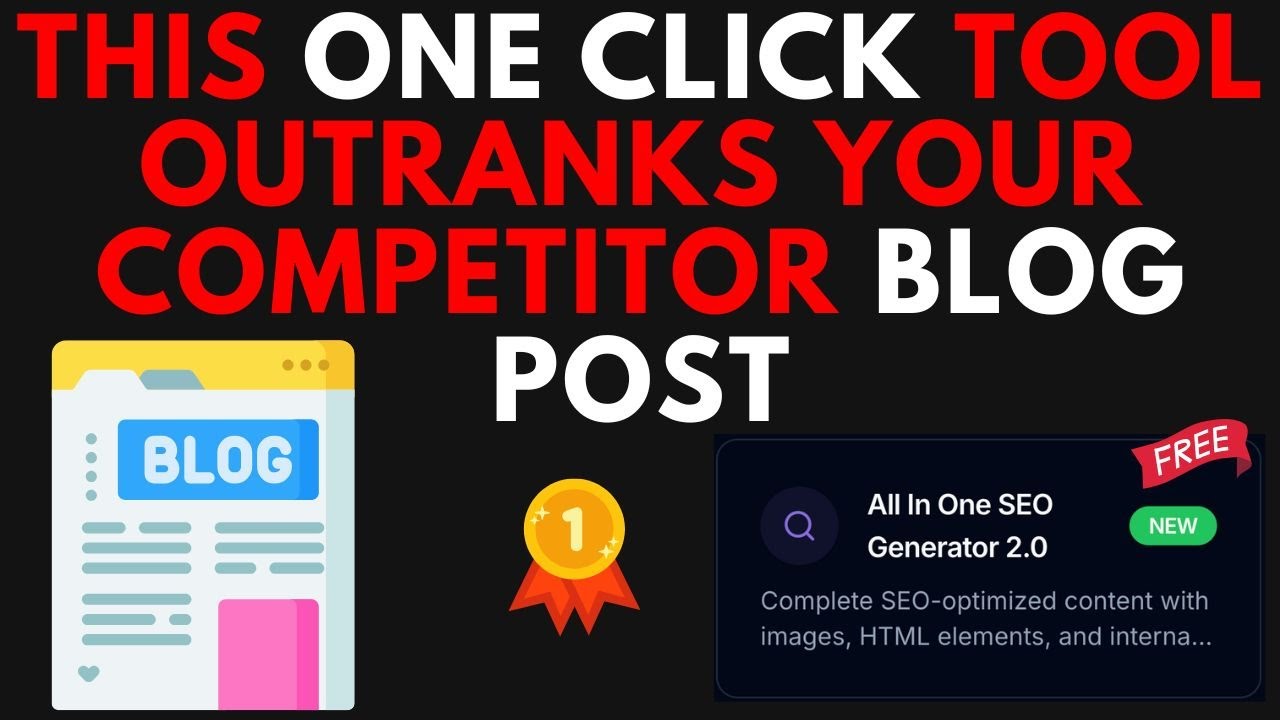 Outrank Your Competitor Blog Post With This FREE One Click Tool - YouTube
