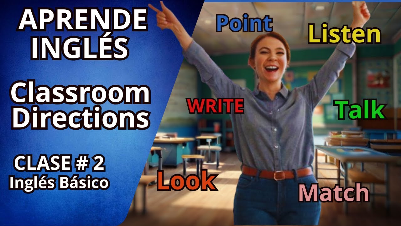Classroom Directions Look at the picture - YouTube