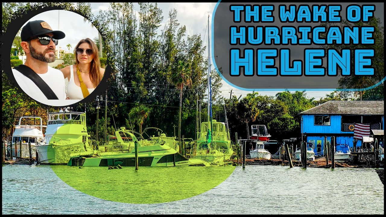 Aftermath of Hurricane Helene | Florida's Intercoastal Waterway - YouTube