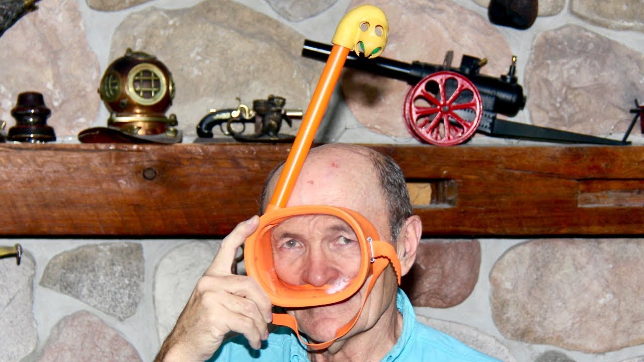 Vintage Scuba: Funny Snorkel Masks - S05E08 - YouTube