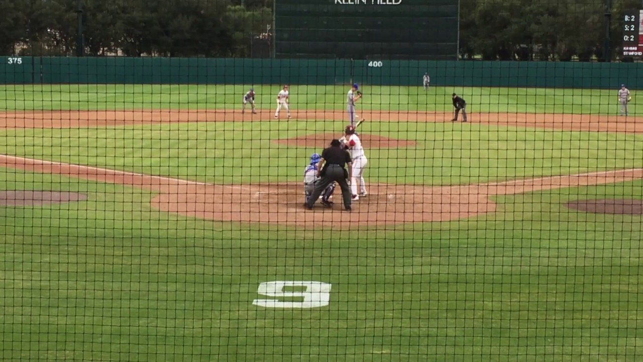 Quinn Brodey, CF, Stanford University (2/24-26/17) at Stanford - YouTube