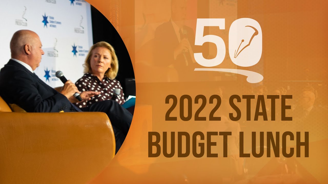 2022 State Budget Lunch // Edited highlights - YouTube