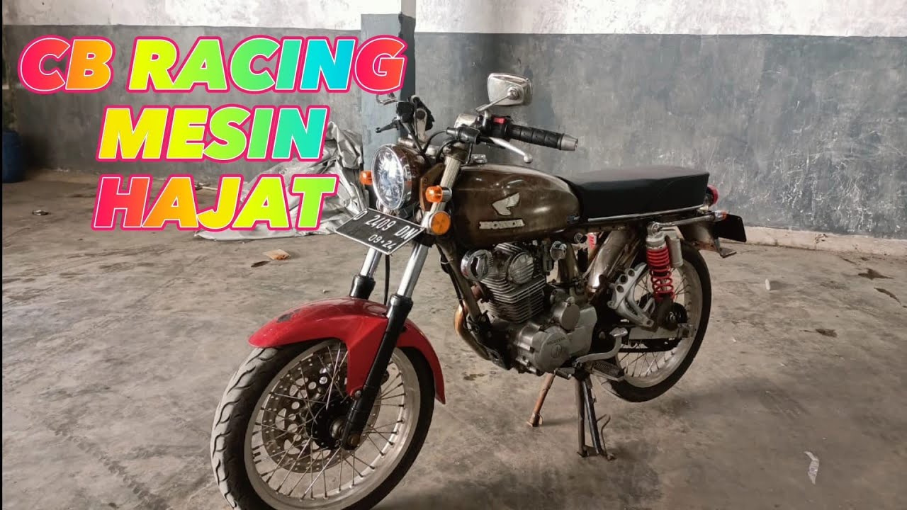 review HONDA CB RACING pake mesin mega pro - YouTube