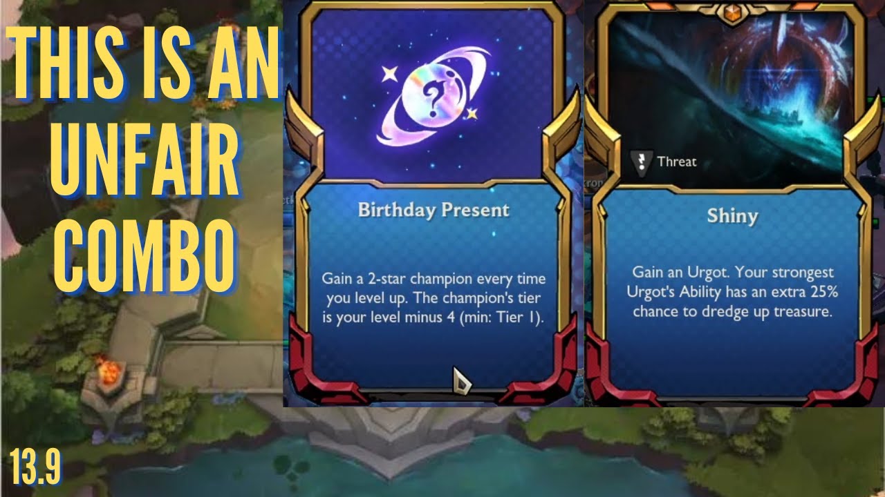 Birthday present and Shiny urgot augment is a free 3 star legendary ...