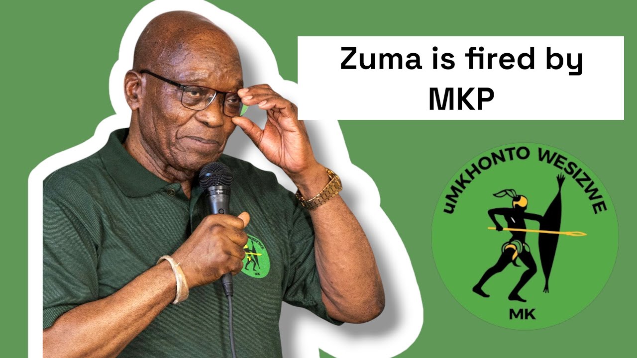 MKP JACOB ZUMA FIRE HIS BROTHER THOBANI ZUMA FROM MKHONTO WE SIZWE ...