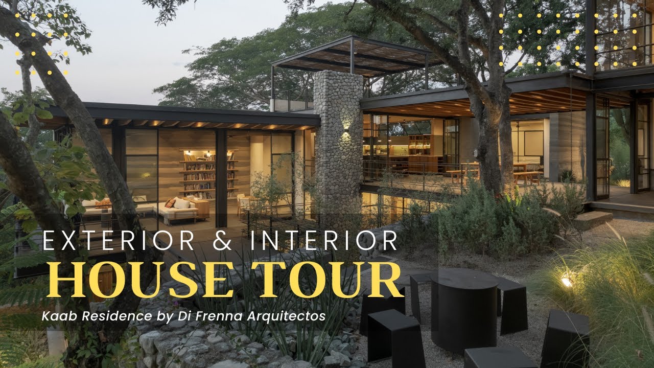 Kaab Residence - House Design With a Variety of Existing Plants and ...