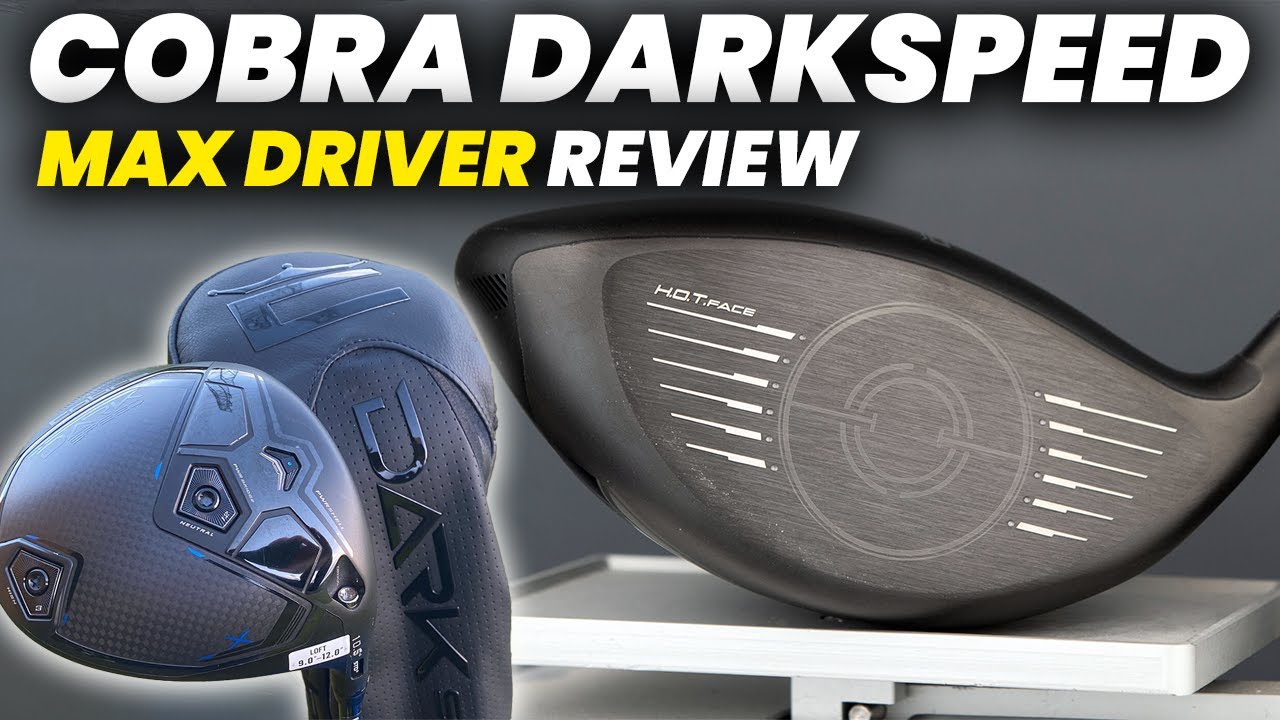 Cobra Darkspeed Max Driver Review: Can the Cobra Darkspeed Max FINALLY Fix Your Slice? - YouTube
