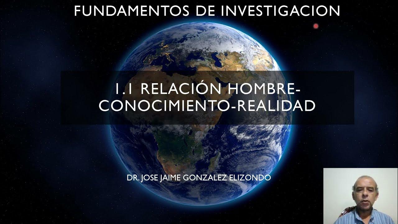 1 1 vídeo explicativo RELACIÓN HOMBRE CONOCIMIENTO REALIDAD - YouTube