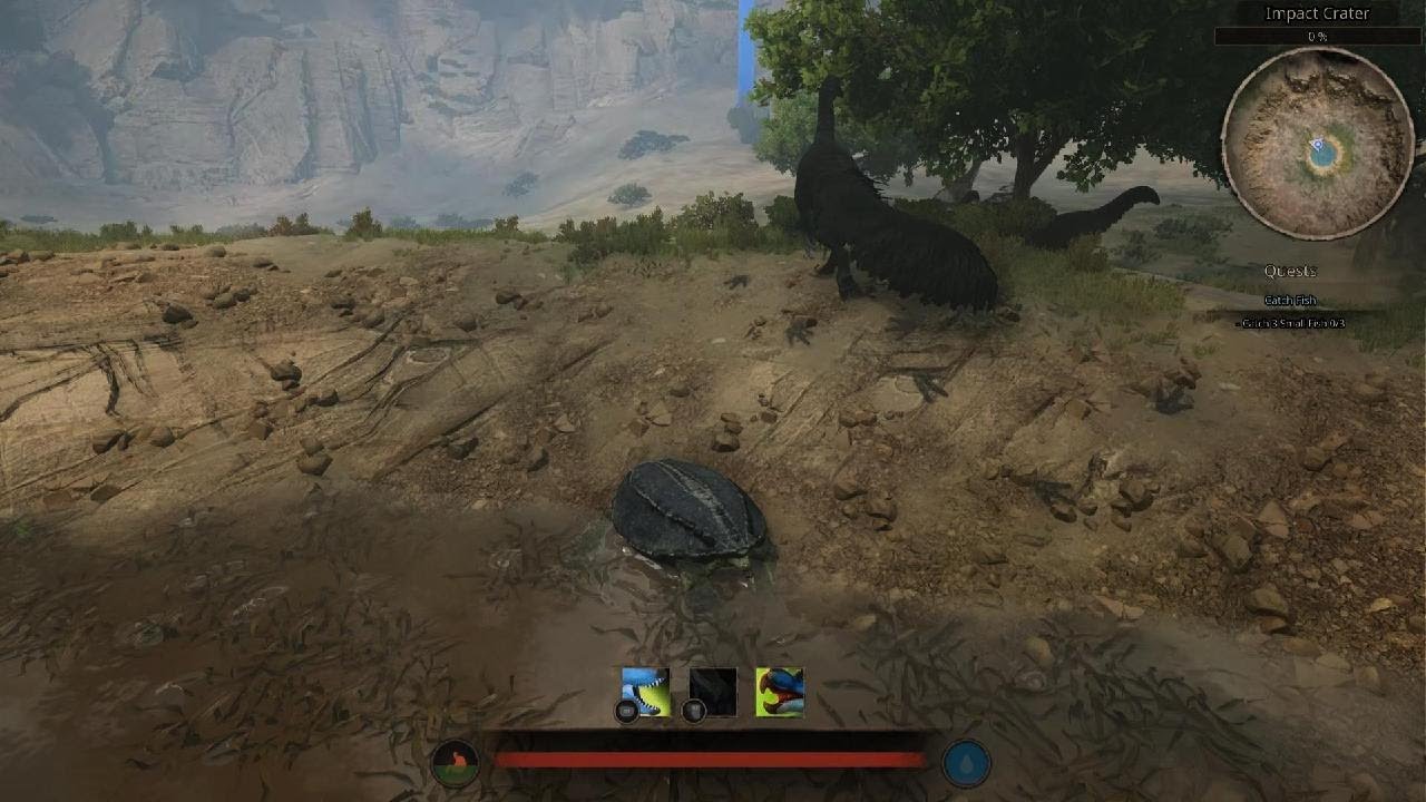 Path of Titans: Turtle Turkey Race - YouTube