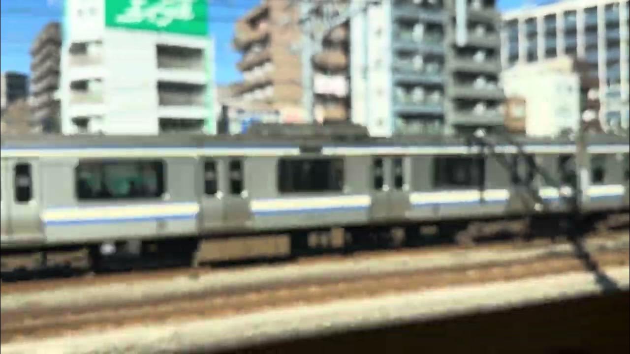 JR東日本 E217系 通過 - YouTube