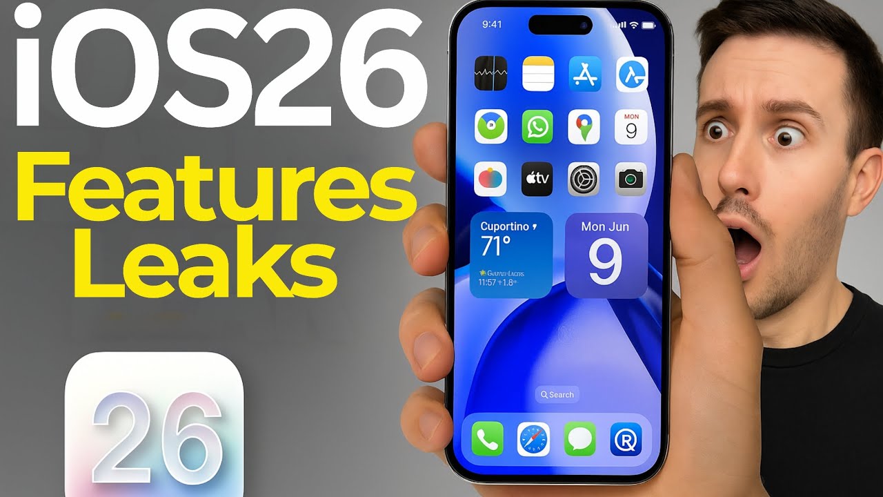 Meet to iOS 26 | here is some features Based on Leaks 🤯 #iOS26 - YouTube