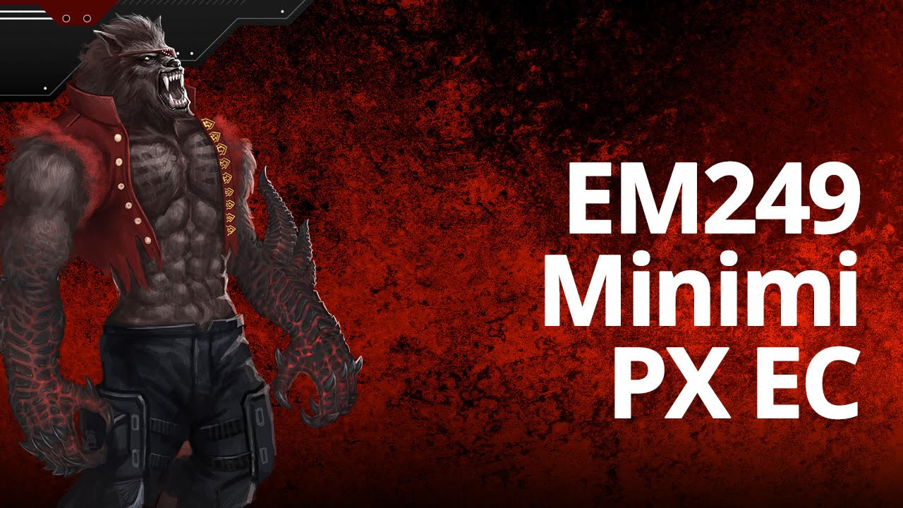 Joygame Wolfteam EM249 Minimi PX EC Set - YouTube