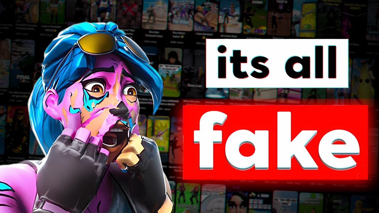 Exposing Fortnite's Fake Viral TikToks - YouTube
