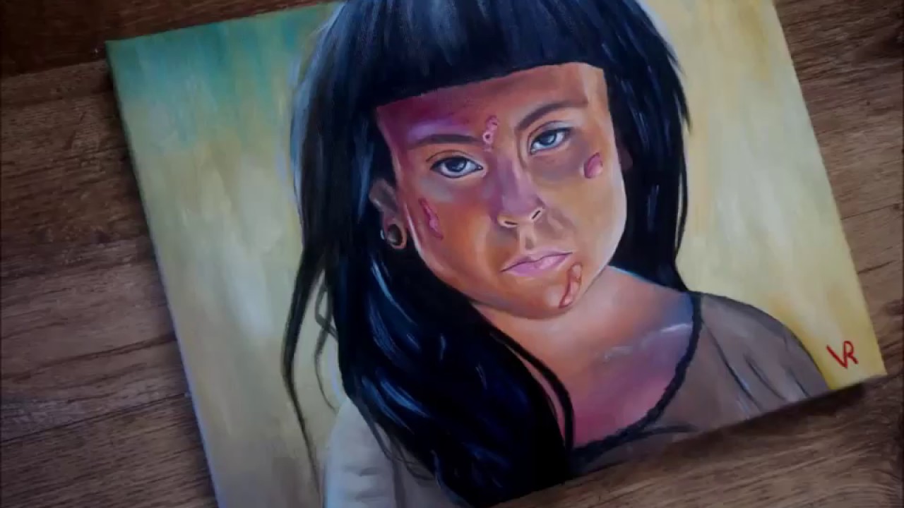 APOCALYPTO | Oil Painting Time-Lapse - YouTube