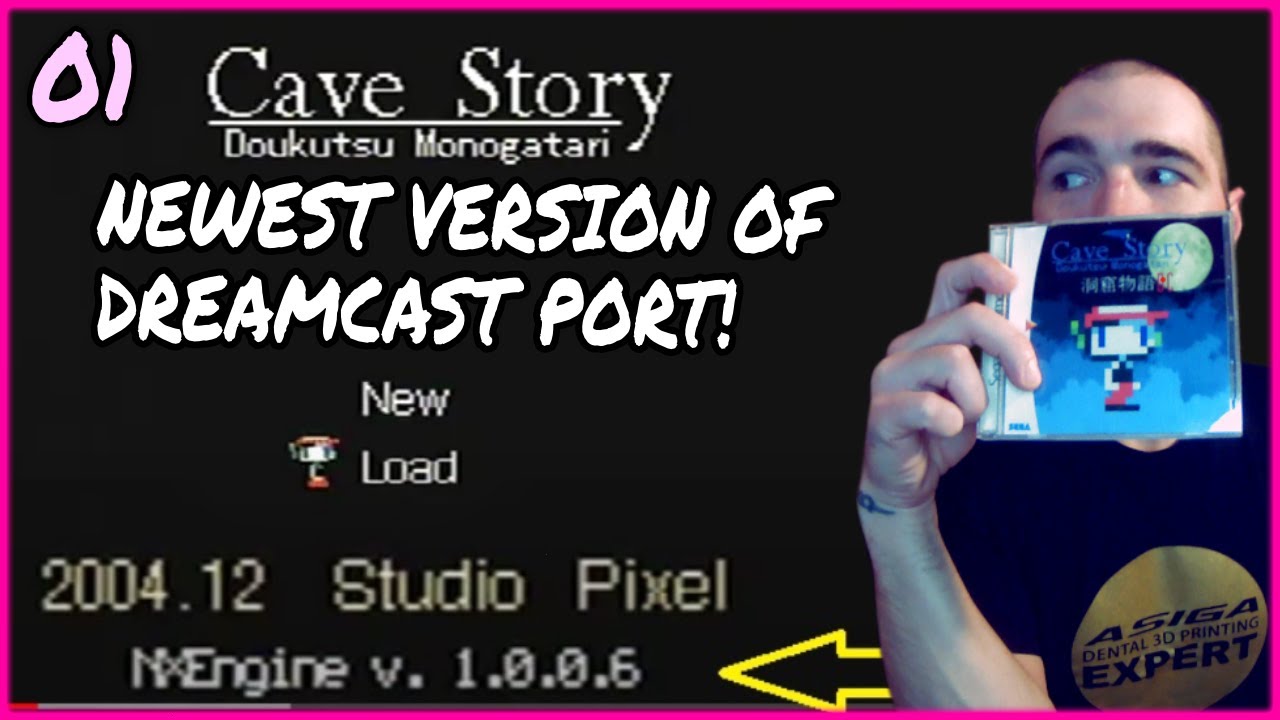 (Part 1 again) PLAYING THE NEWEST UPDATE OF THE DREAMCAST PORT OF CAVE STORY! 1.0.0.6 - YouTube