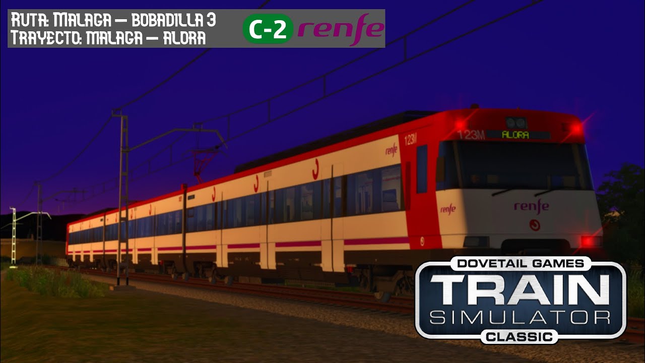 Train Simulator Classic | Málaga - Álora | Renfe 446 - YouTube
