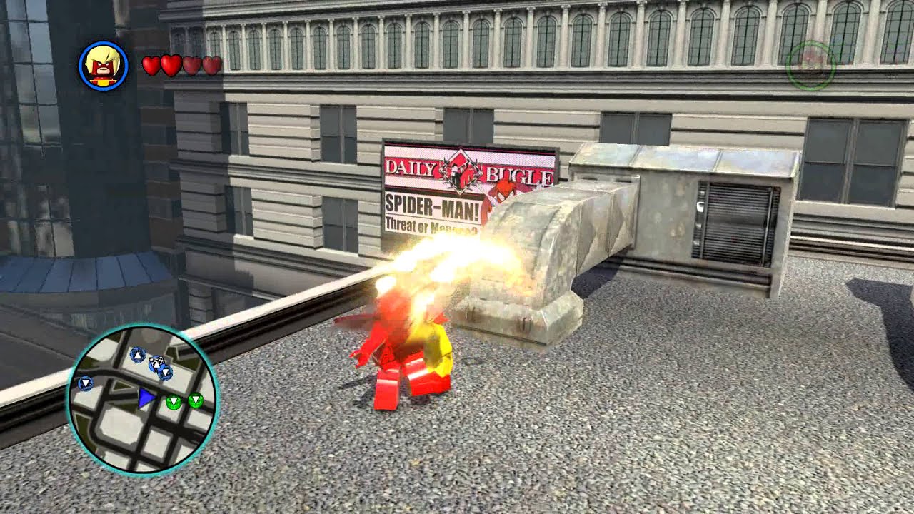LEGO MARVEL Super Heroes - Beetle Kills Pyro (1080p) - YouTube