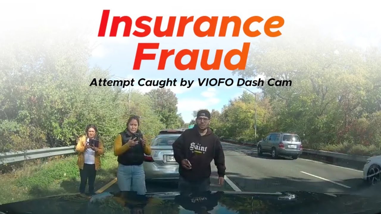Insurance fraud on Belt Parkway! Caught on VIOFO dash cam. - YouTube