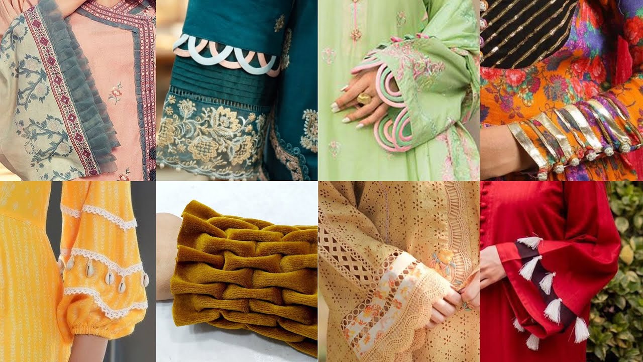 Bazo Design Sleeve Pattern Aastin Ki Design Baju Design Full Sleeves ...
