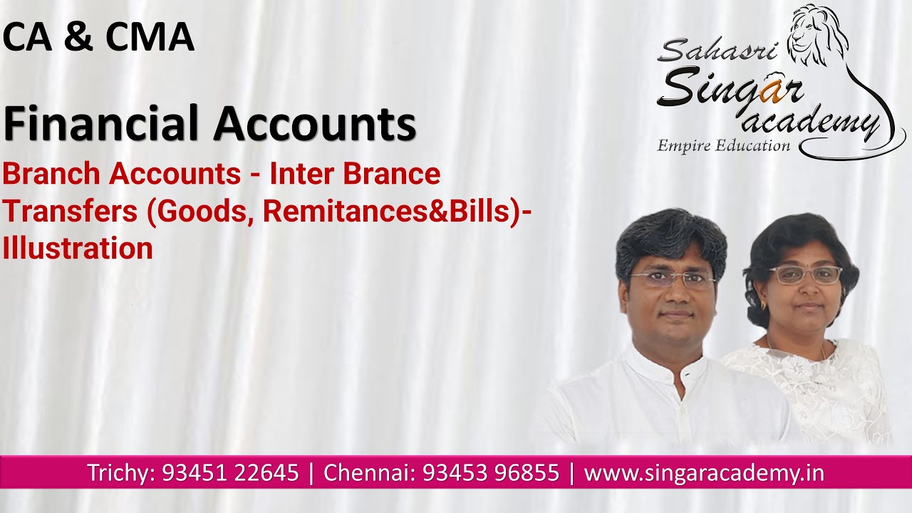 Accounts - 11.02.06 Branch Accounts - Inter Branch Transfers | Goods ...