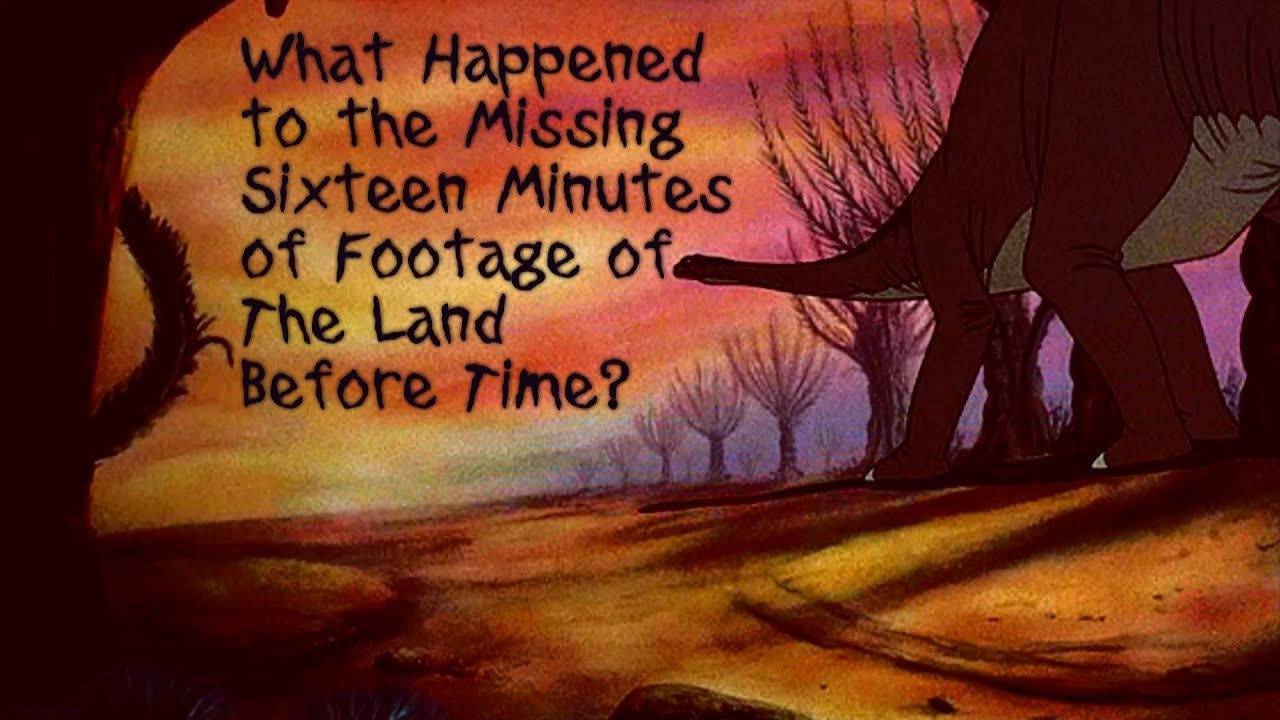 The Secret Story of the 16 Missing Minutes of The Land Before Time ...