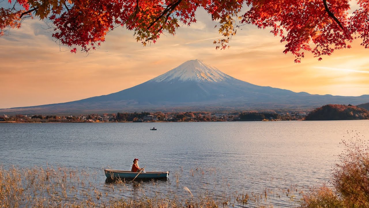 Iconic Views of Mount Fuji in Autumn 🍁🗻. With a list of locations - YouTube