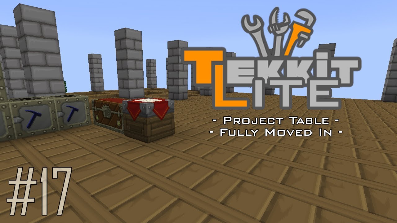 Tekkit Lite - Part 17: Tekkit Lite Marathon! Project Table! - YouTube