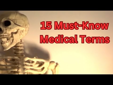 Medical terms you must know | let's check your knowledge | Ultimate ...