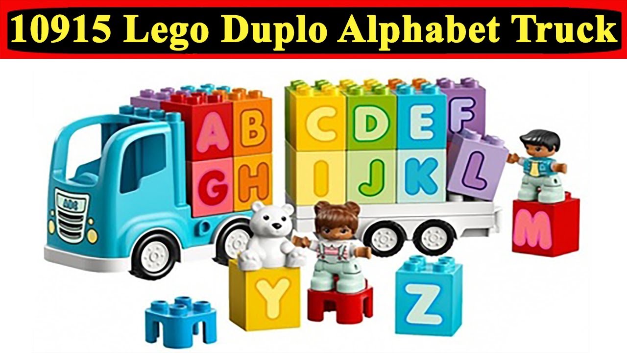 Lego Duplo Alphabet Truck 10915 . ABC Alphabet - YouTube