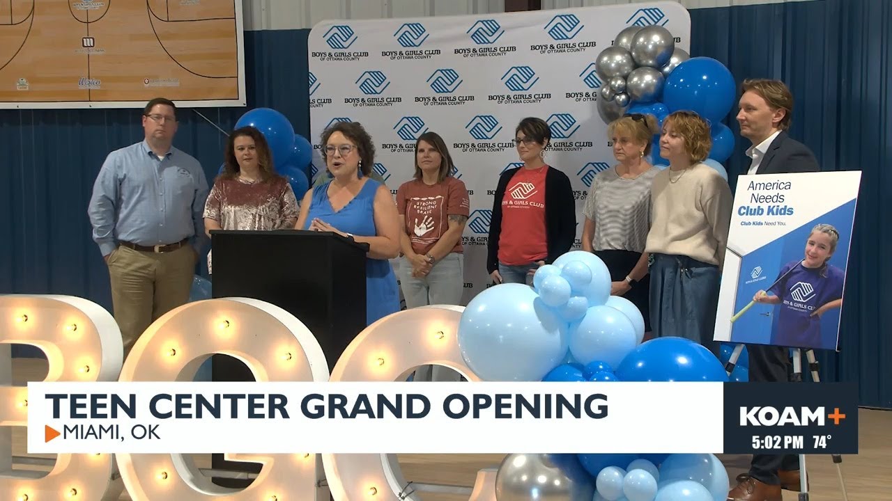Teen Center grand opening - YouTube