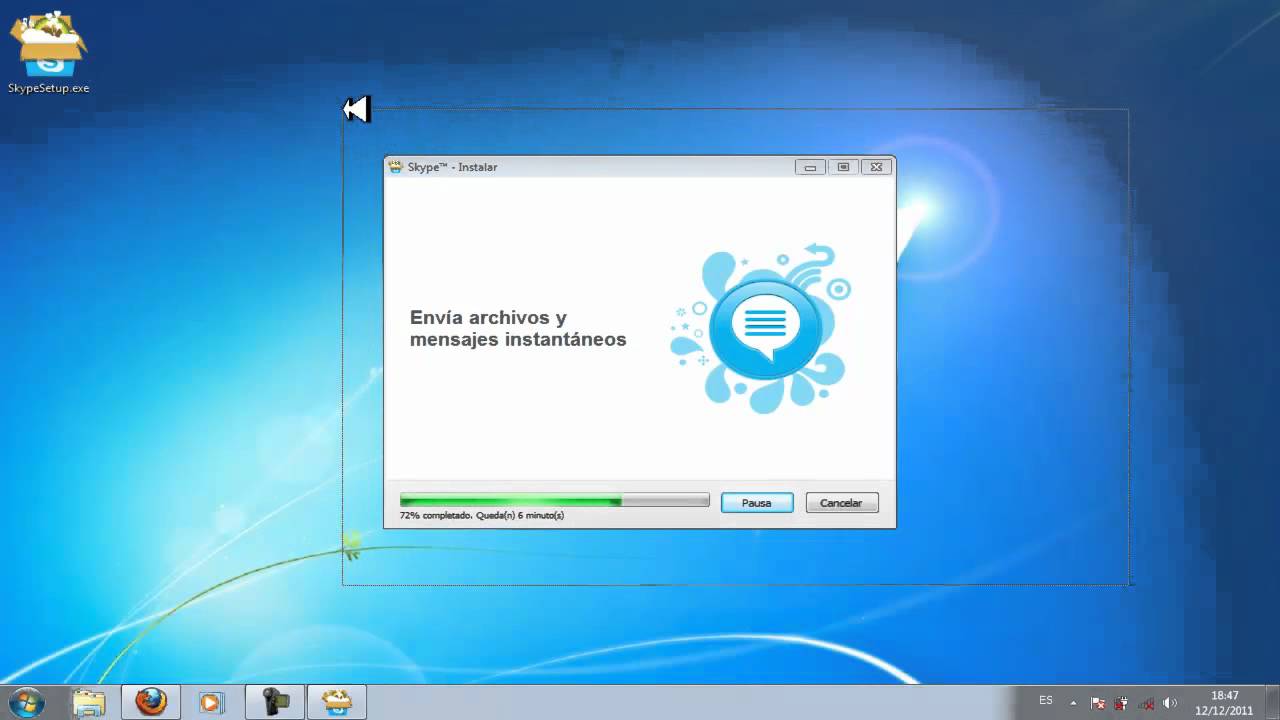 Como descargar Skype Gratis y Sin virus - YouTube