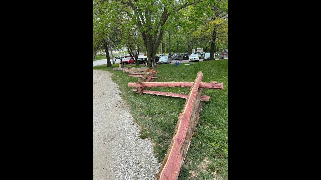 *Heritage Splitting Cedar Log 3 - YouTube