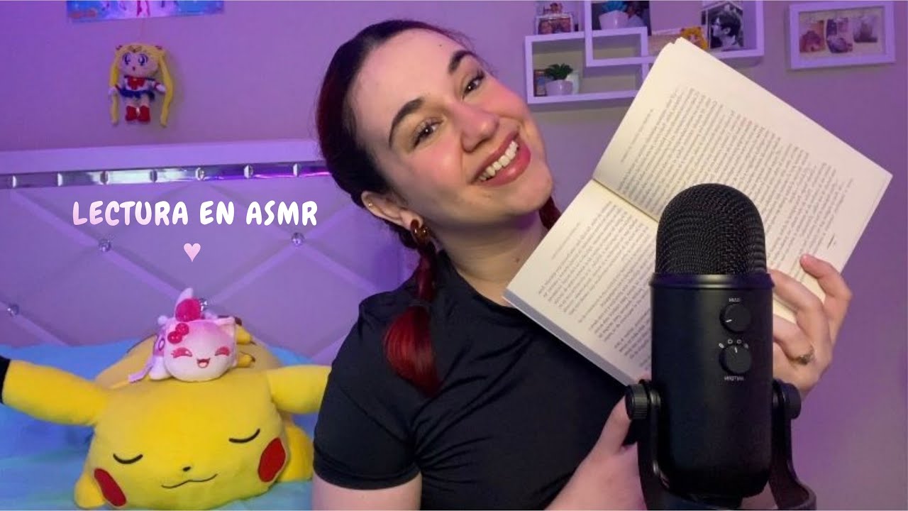 ASMR LECTURA SUSURRADA EN ESPAÑOL😴 - YouTube