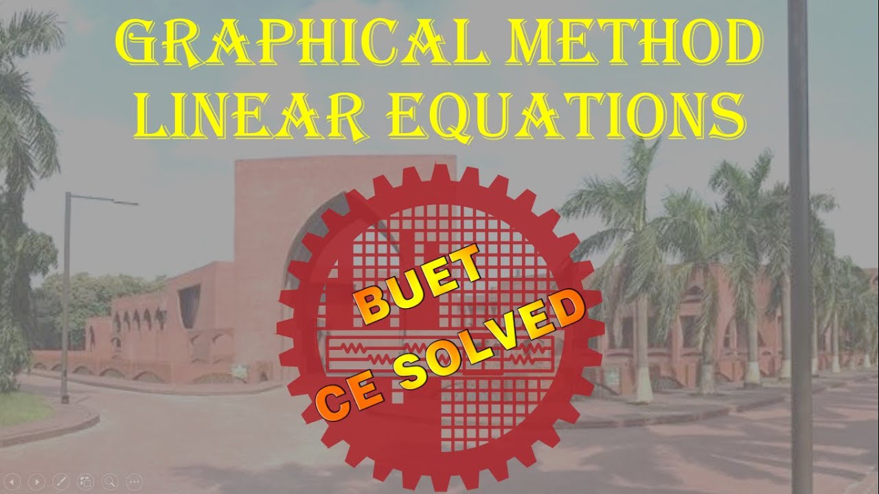 Graphical Method Math || System of Linear Equations || Numerical ...