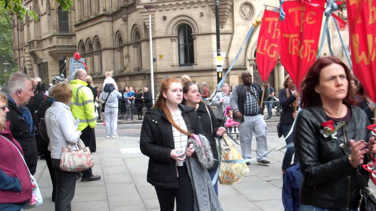 Manchester C of E Whit Walks 2015 (3) - YouTube