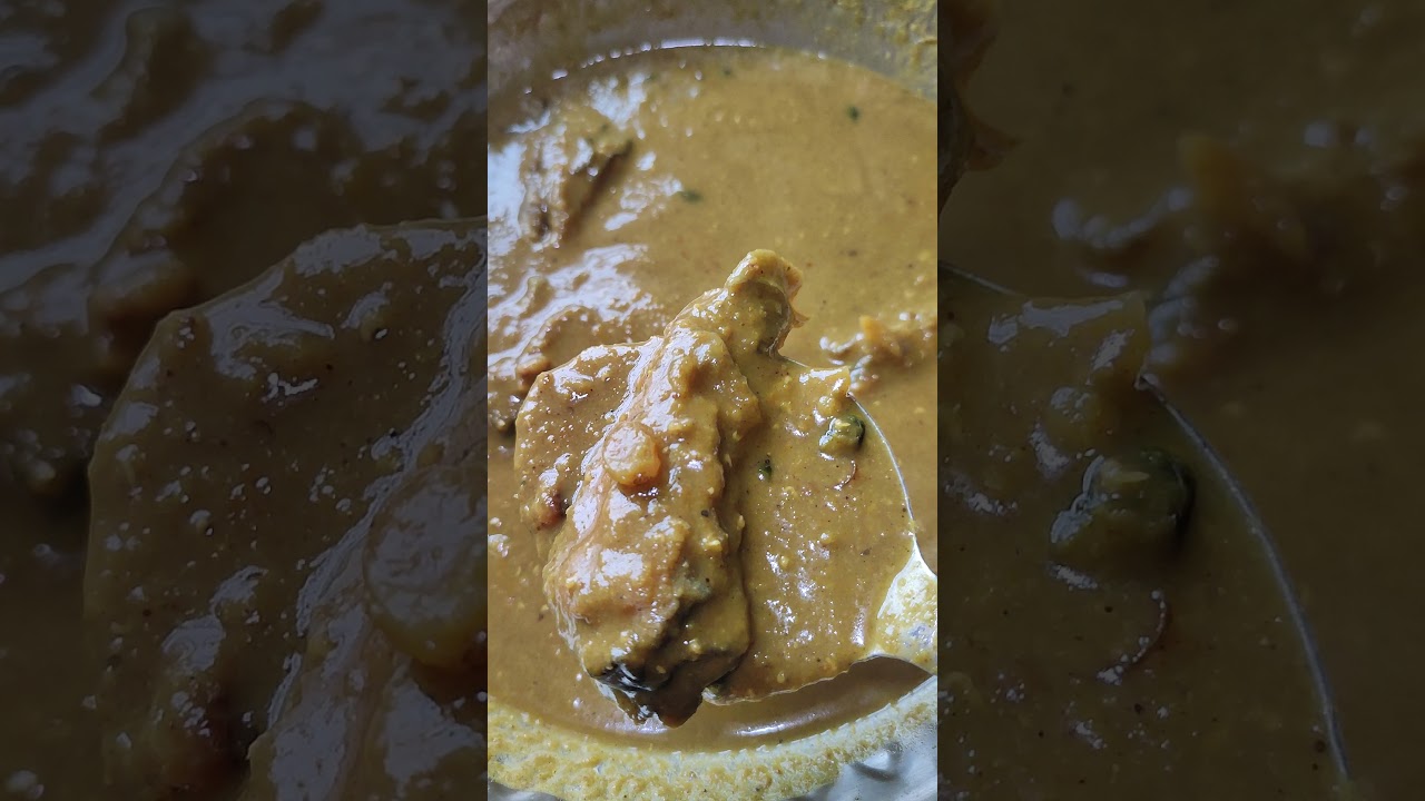 man kachu fry and bowal macher dal - YouTube