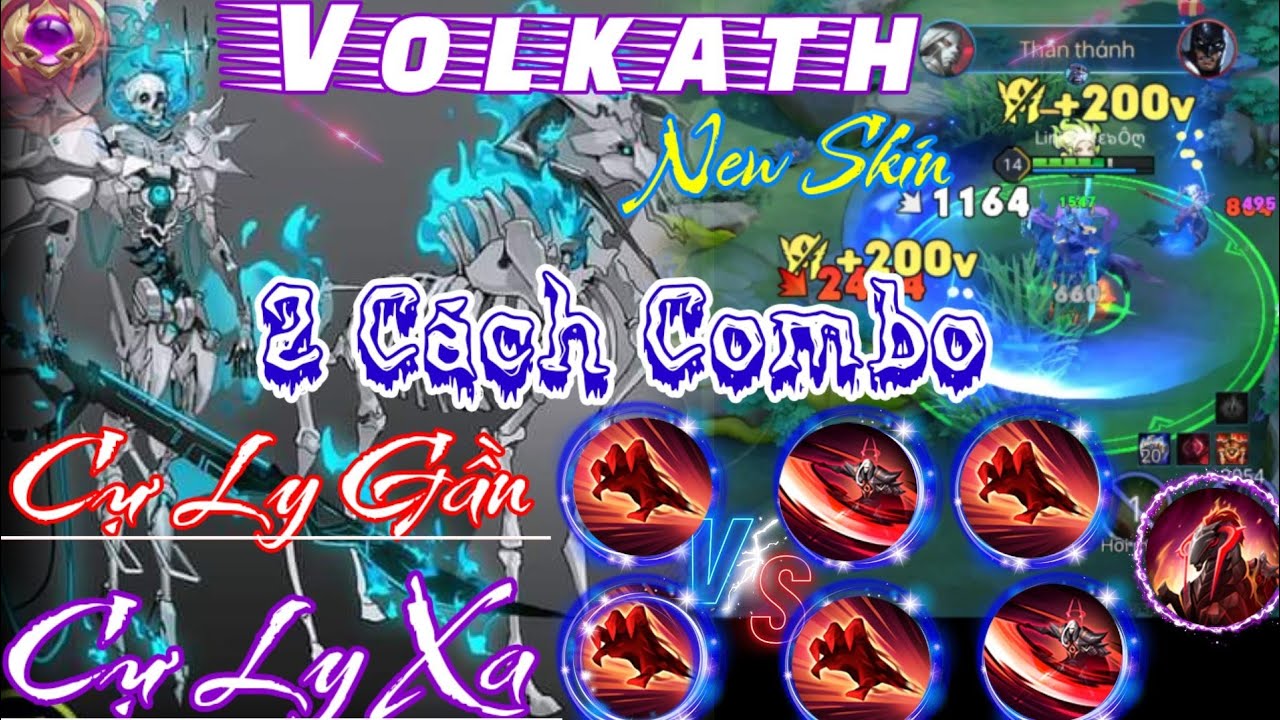Volkath New Skin | 2 Cách Combo Volkath Khiến Team Địch Bay Màu | Top ...