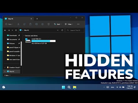 How to Enable Hidden Features in Windows 11 - YouTube