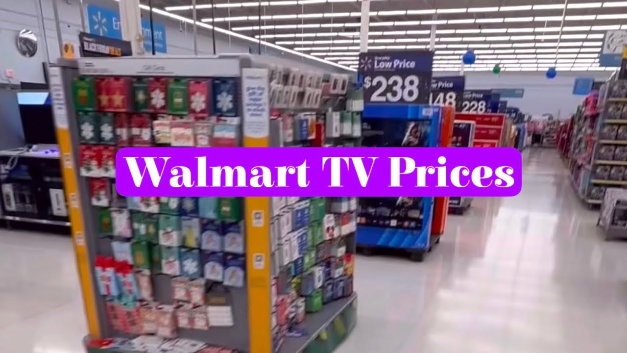 Walmart Latest TV in store Prices December 2024 #cheaptv - YouTube