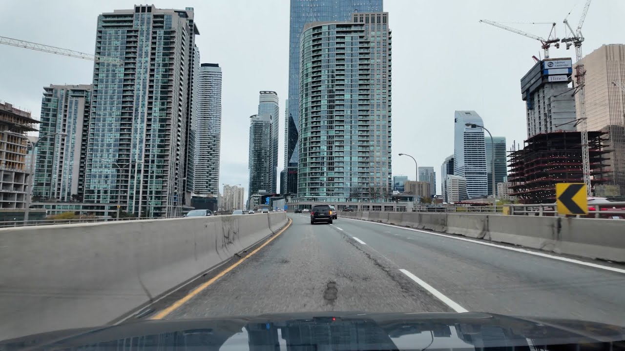 Toronto Drive LIVE: Saturday From Markham to Downtown - YouTube